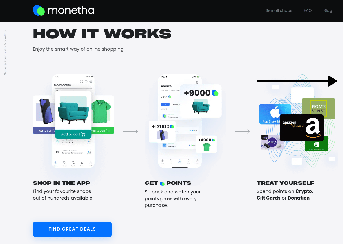 21 apps that give free money for signing up - Monetha