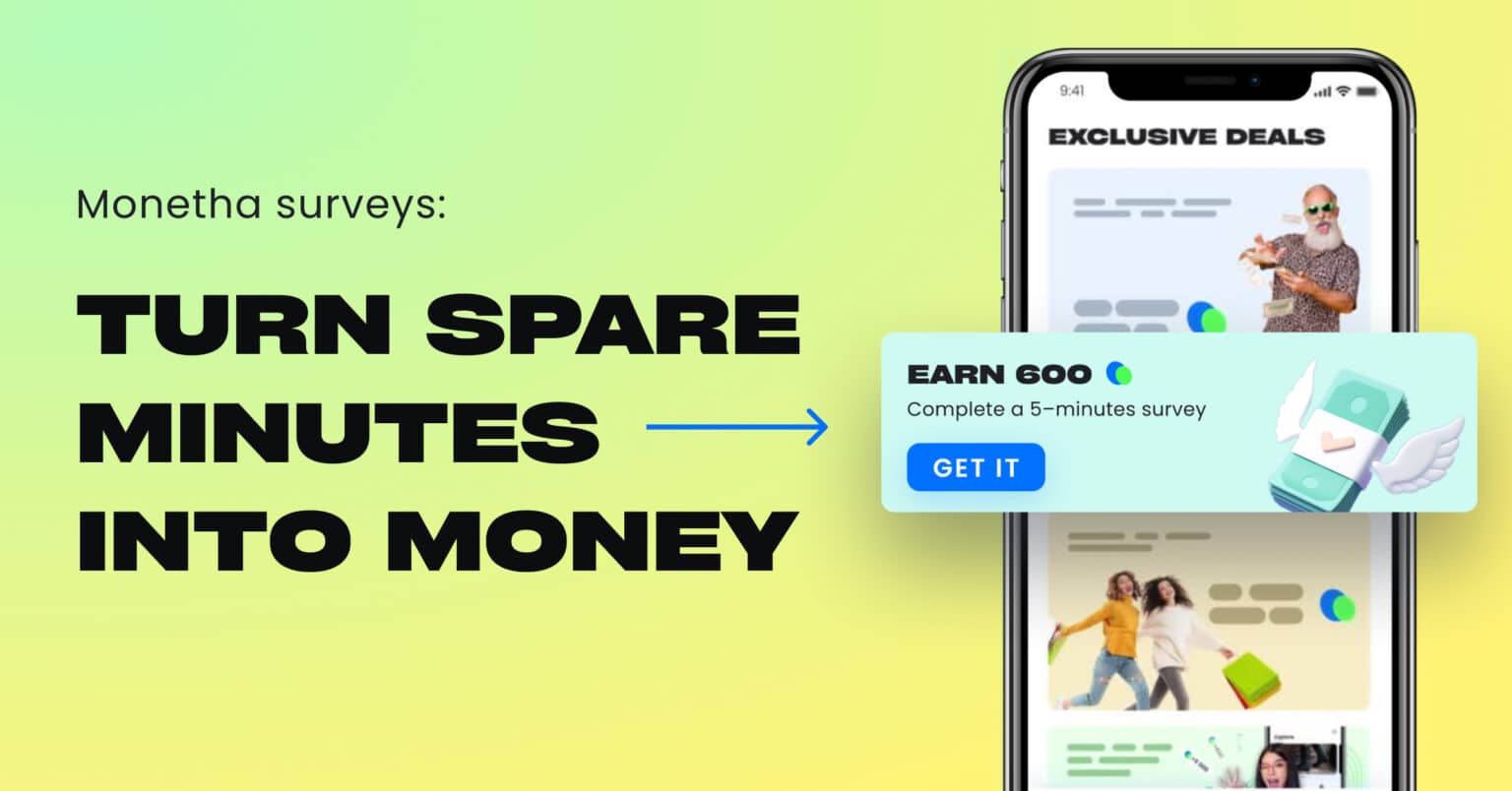 Monetha surveys: Turn spare minutes into money - Monetha
