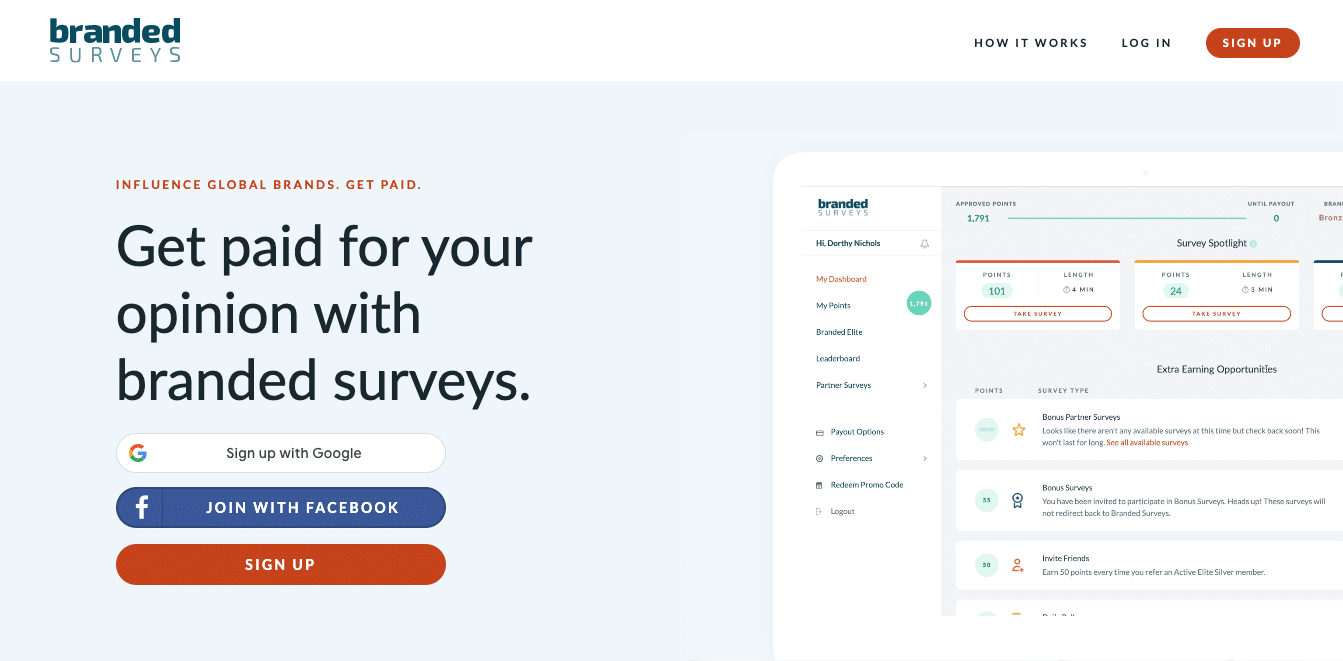 Making money online with the best survey sites - Monetha