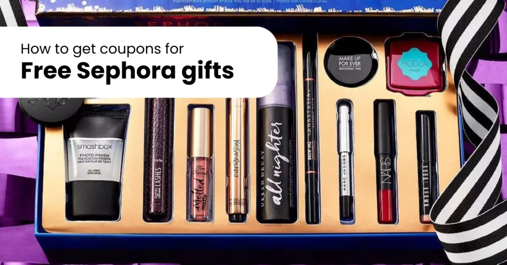 How to get coupons for free Sephora gifts - Monetha